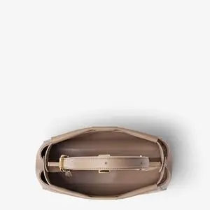 Fendi My Peekaboo Medium Dove Gray Leather Bag